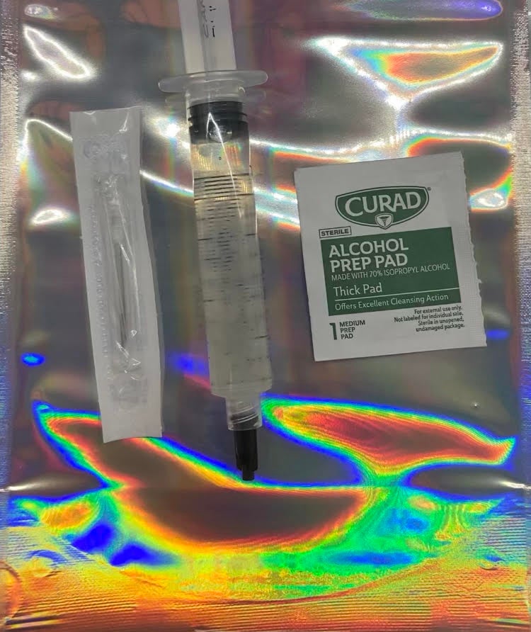 Penis Envy #7 (PE6 x Texas Gulf Coast) Liquid Culture Research Syringe ...